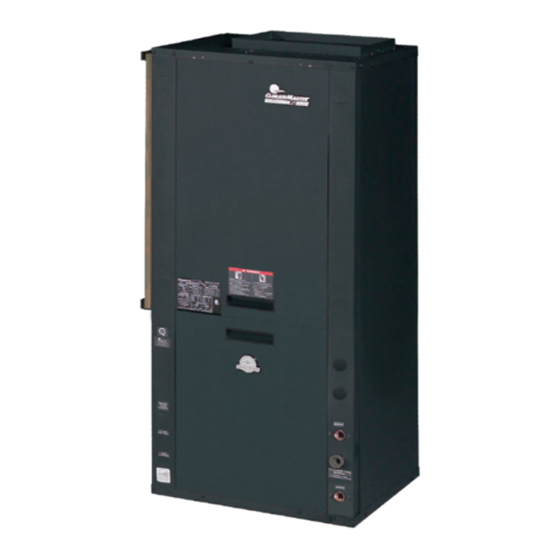 CLIMATEMASTER TRANQUILITY 20 SERIES INSTALLATION, OPERATION ...