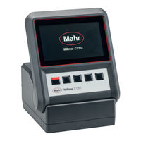 MAHR MILLIMAR C 1202 QUICK MANUAL Pdf Download | ManualsLib