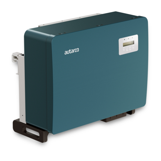 AUTARCO UX-MII-SERIES INSTALLATION AND OPERATION MANUAL Pdf Download ...