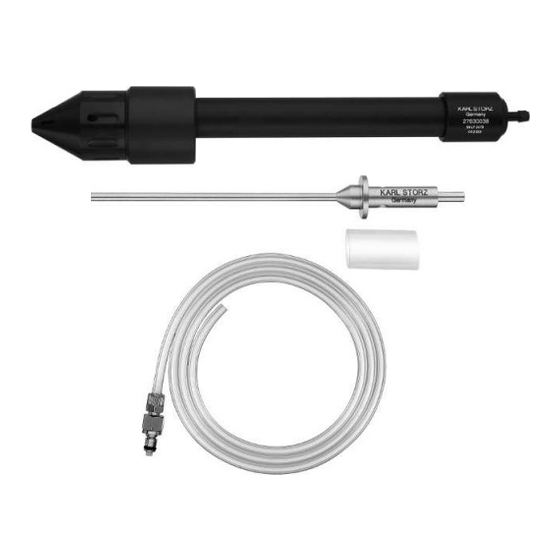 STORZ CALCUSPLIT INSTRUCTIONS FOR USE MANUAL Pdf Download | ManualsLib