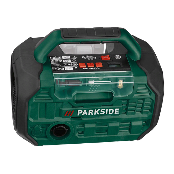 PARKSIDE PKA 20-LI A1 TRANSLATION OF THE ORIGINAL INSTRUCTIONS Pdf ...