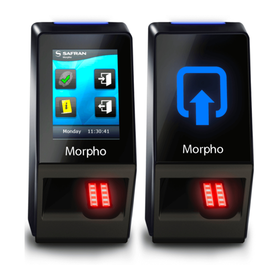 IDEMIA MORPHOACCESS SIGMA LITE SERIES QUICK USER MANUAL Pdf Download | ManualsLib