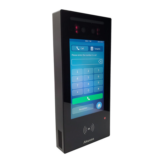 AKUVOX E16 SERIES ADMINISTRATOR'S MANUAL Pdf Download | ManualsLib