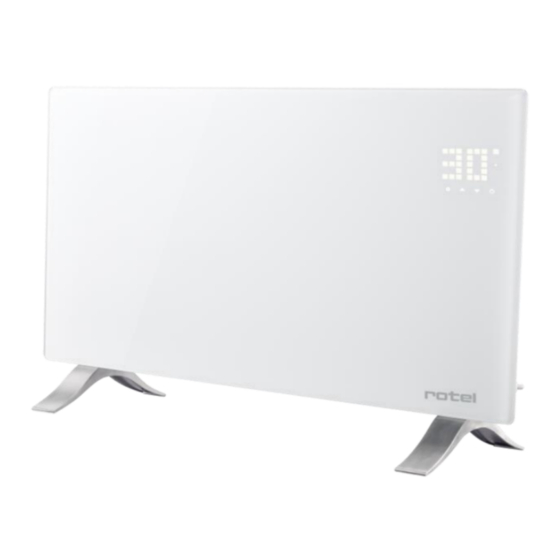 ROTEL CONVECTORHEATER761CH1 INSTRUCTIONS FOR USE MANUAL Pdf Download ...