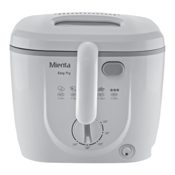 MIENTA EASY FRY DF15202A INSTRUCTION MANUAL Pdf Download | ManualsLib