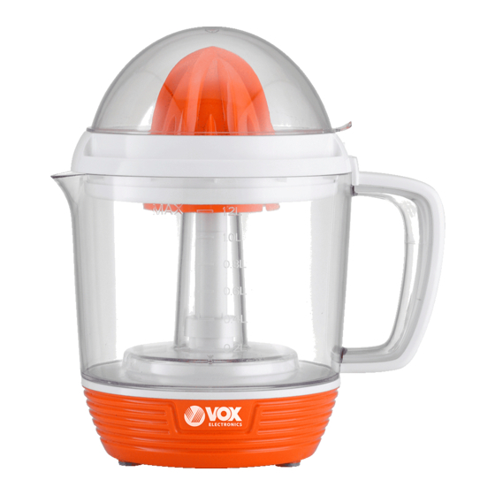 VOX ELECTRONICS CES-8009 OPERATING INSTRUCTIONS MANUAL Pdf Download ...