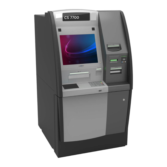 DIEBOLD NIXDORF CS 7700 OPERATING MANUAL Pdf Download | ManualsLib