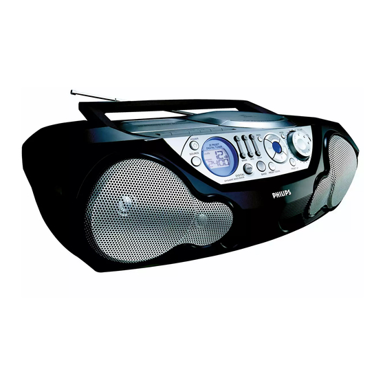 PHILIPS AZ-2050 QUICK START MANUAL Pdf Download | ManualsLib