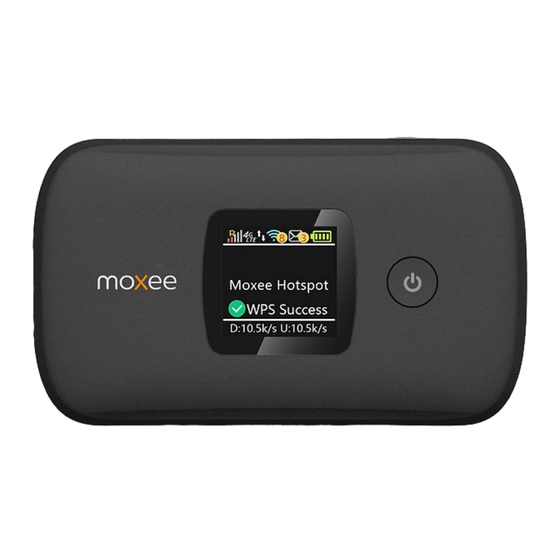MOXEE HOTSPOT QUICK START MANUAL Pdf Download | ManualsLib