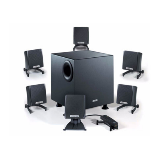 CREATIVE MEGAWORKS THX 6.1 650D USER MANUAL Pdf Download | ManualsLib