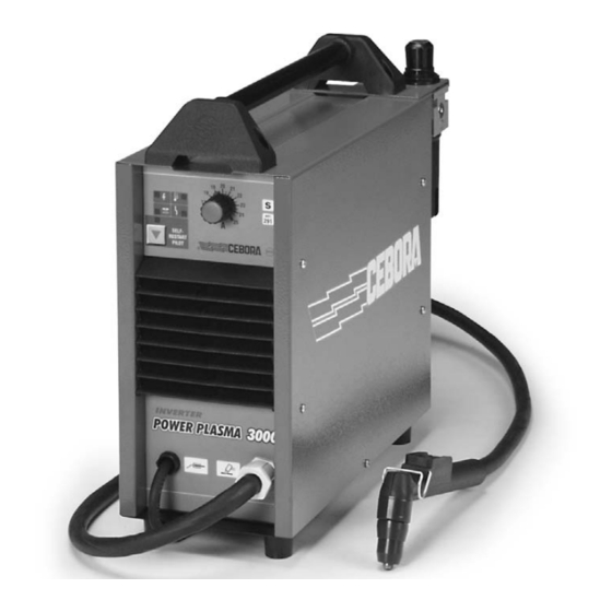 CEBORA POWER PLASMA 3000 INSTRUCTION MANUAL Pdf Download | ManualsLib
