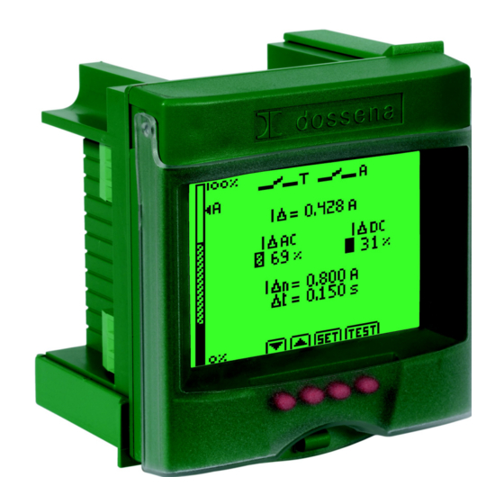 DOSSENA DER3B-DUAL SERIES MANUAL Pdf Download | ManualsLib