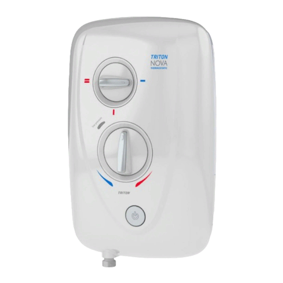 Triton Nova Thermostatic Series Installation And Operating Instructions