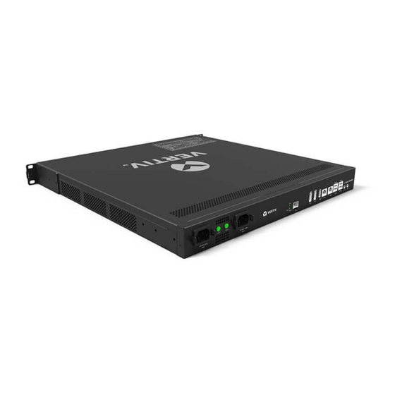 VERTIV RDU501 USER MANUAL Pdf Download | ManualsLib