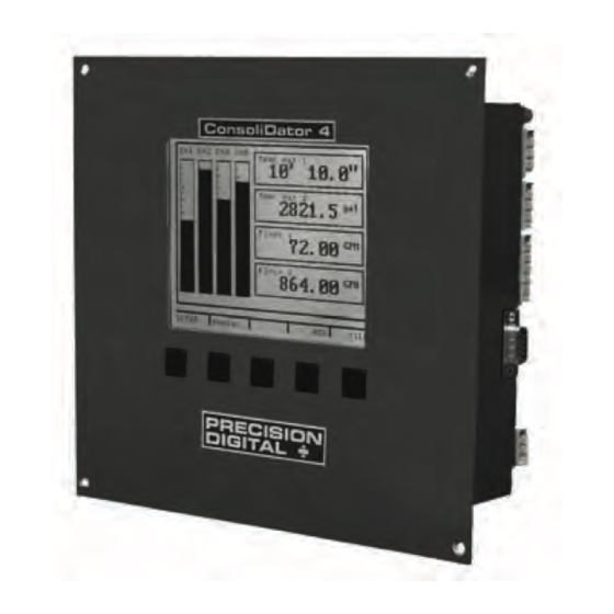 PRECISION DIGITAL CORPORATION CONSOLIDATOR PD980-8K9-15 INSTRUCTION ...