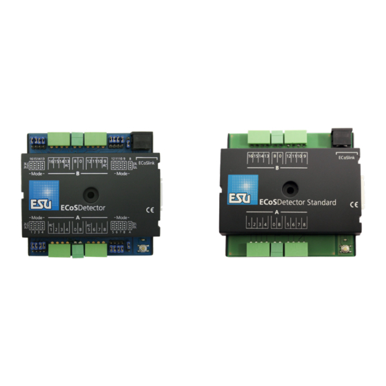 ESU ECOSDETECTOR INSTRUCTION MANUAL Pdf Download | ManualsLib