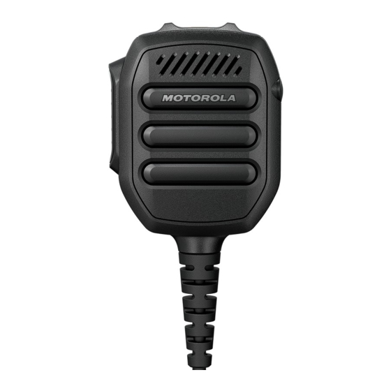 MOTOROLA PMMN4131 USER MANUAL Pdf Download | ManualsLib