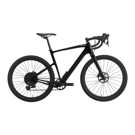 CANNONDALE CY22 SMARTSENSE OWNER'S MANUAL Pdf Download | ManualsLib