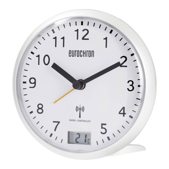 Eurochron Efw 344 Operating Instructions Manual Pdf Download Manualslib