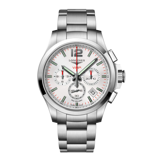 LONGINES L289 INSTRUCTION MANUAL Pdf Download | ManualsLib