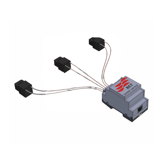 RCT POWER POWER SENSOR 50 MANUAL Pdf Download | ManualsLib