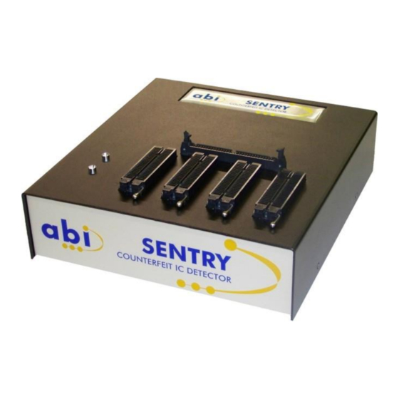 ABI SENTRY OPERATOR'S MANUAL Pdf Download | ManualsLib