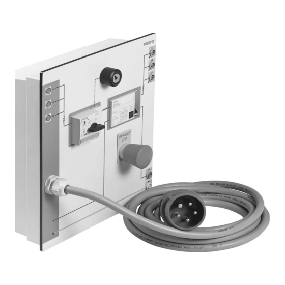 FESTO EDUTRAINER 571812 OPERATING INSTRUCTIONS MANUAL Pdf Download ...