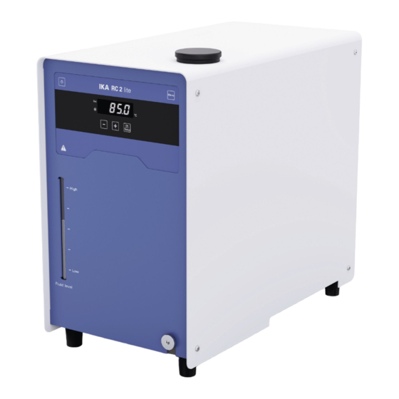 IKA RC 2 LITE MANUAL Pdf Download | ManualsLib