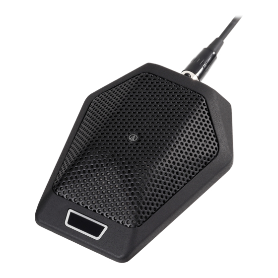 AUDIO TECHNICA U891RCB QUICK START MANUAL Pdf Download | ManualsLib