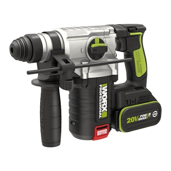 WORX PROFESSIONAL WU388 OPERATING INSTRUCTIONS MANUAL Pdf Download ...