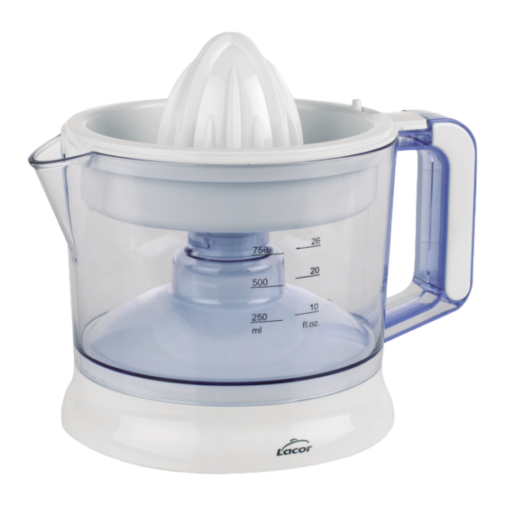 LACOR 69575 INSTRUCTIONS FOR USE AND MAINTENANCE MANUAL Pdf Download ...