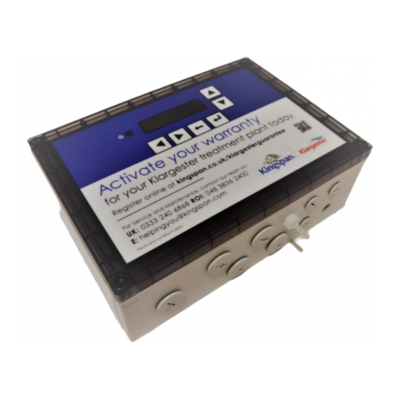 KINGSPAN KLARGESTER 1002510 USER MANUAL Pdf Download | ManualsLib