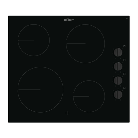 CHEF CHC642BB USER MANUAL Pdf Download | ManualsLib