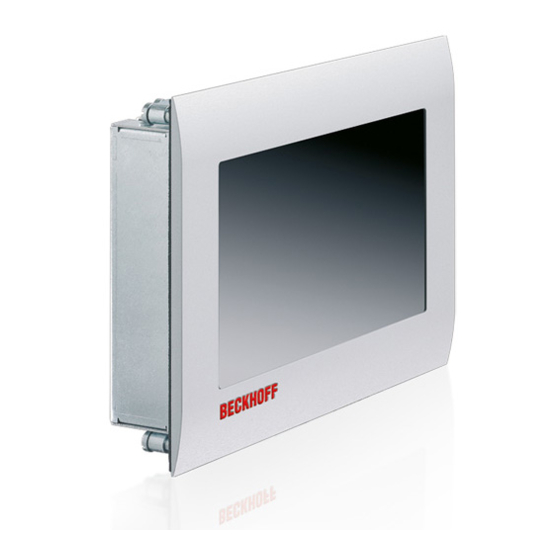 BECKHOFF CP6606 MANUAL Pdf Download | ManualsLib