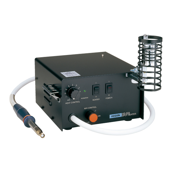 HOZAN HS-559 INSTRUCTION MANUAL Pdf Download | ManualsLib