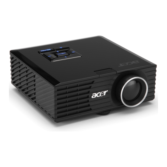 ACER K11 USER MANUAL Pdf Download | ManualsLib