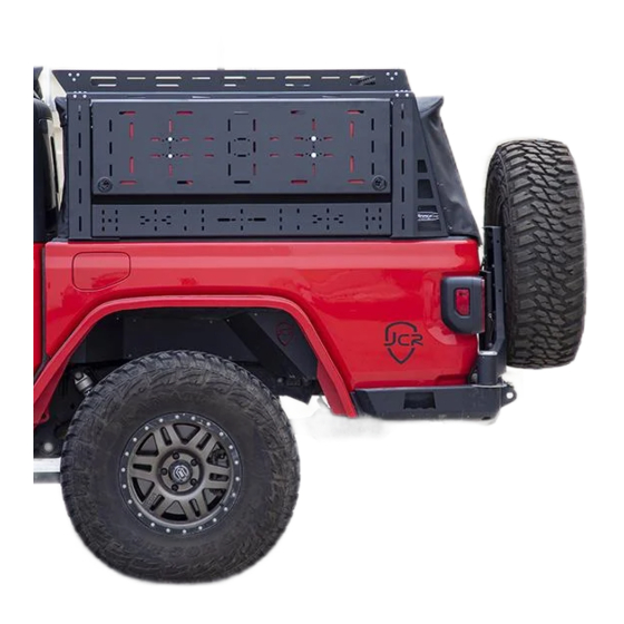 JCROFFROAD JT OVERLAND BED RACK INSTALL INSTRUCTIONS MANUAL Pdf ...