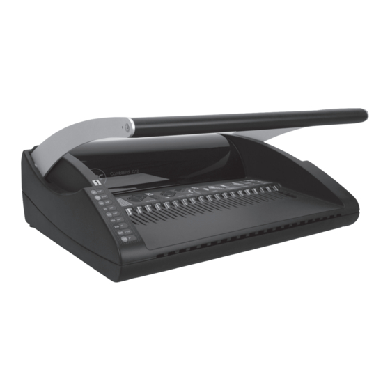 GBC COMBBIND C200 INSTRUCTION MANUAL Pdf Download | ManualsLib