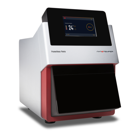 NANO TEMPER PROMETHEUS SERIES USER MANUAL Pdf Download | ManualsLib