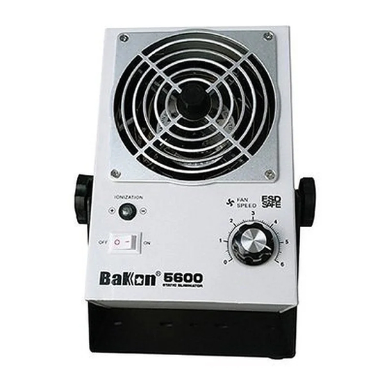 BAKON BK5600 INSTRUCTION MANUAL Pdf Download | ManualsLib