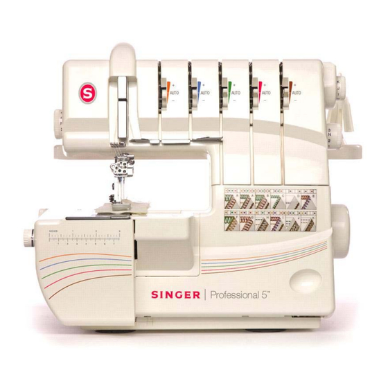 SINGER PROFESSIONAL 5 MANUAL Pdf Download | ManualsLib