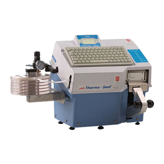 THERMOPATCH Y151 OPERATOR'S MANUAL Pdf Download | ManualsLib