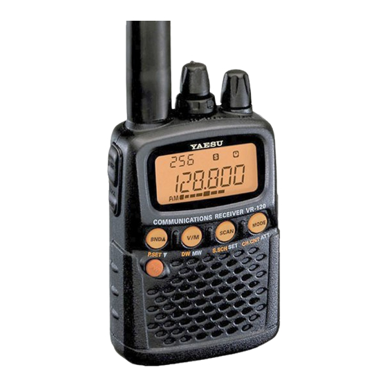 VERTEX STANDARD VR-120D TECHNICAL SUPPLEMENT Pdf Download | ManualsLib