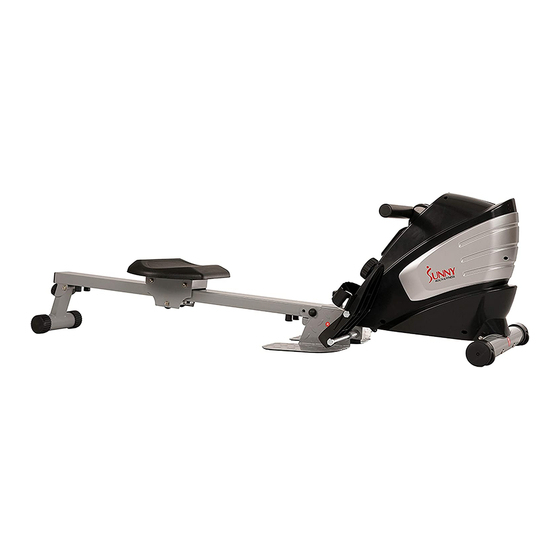 SUNNY HEALTH & FITNESS SF-RW5622 USER MANUAL Pdf Download | ManualsLib