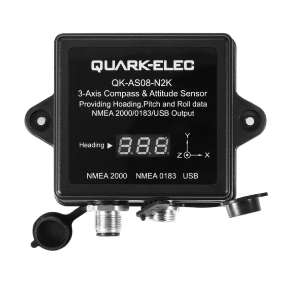 QUARK-ELEC QK-AS08-N2K SETUP MANUAL Pdf Download | ManualsLib