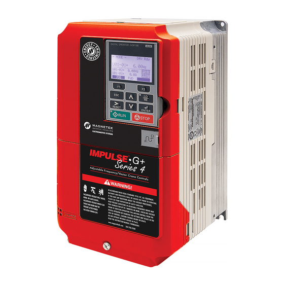 MAGNETEK IMPULSE G+ 4 SERIES QUICK START MANUAL Pdf Download | ManualsLib