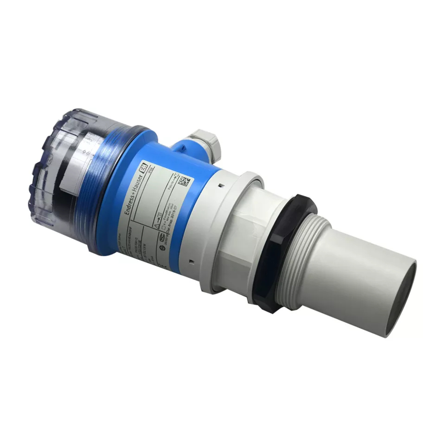 ENDRESS+HAUSER PROSONIC T FMU30 BRIEF OPERATING INSTRUCTIONS Pdf ...