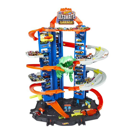 MATTEL HOT WHEELS CITY VS. ROBO BEASTS ULTIMATE GARAGE GJL14 ...