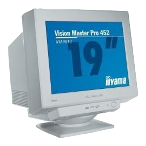 IIYAMA VISION MASTER PRO452 USER MANUAL Pdf Download | ManualsLib