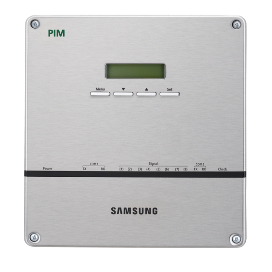 SAMSUNG MIM-B16 INSTRUCTION MANUAL Pdf Download | ManualsLib